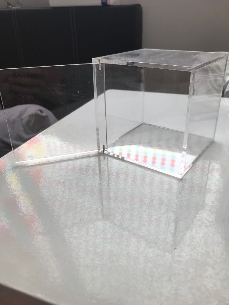 Transparent display box, Furniture & Home Living, Home Improvement ...