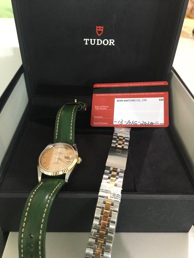 Tudor 76213 prince day date 36mm two tone, Luxury, Watches on Carousell