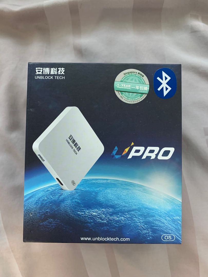 Unblock Tech Ubox Pro Gen 5 i900, TV & Home Appliances, TV ...