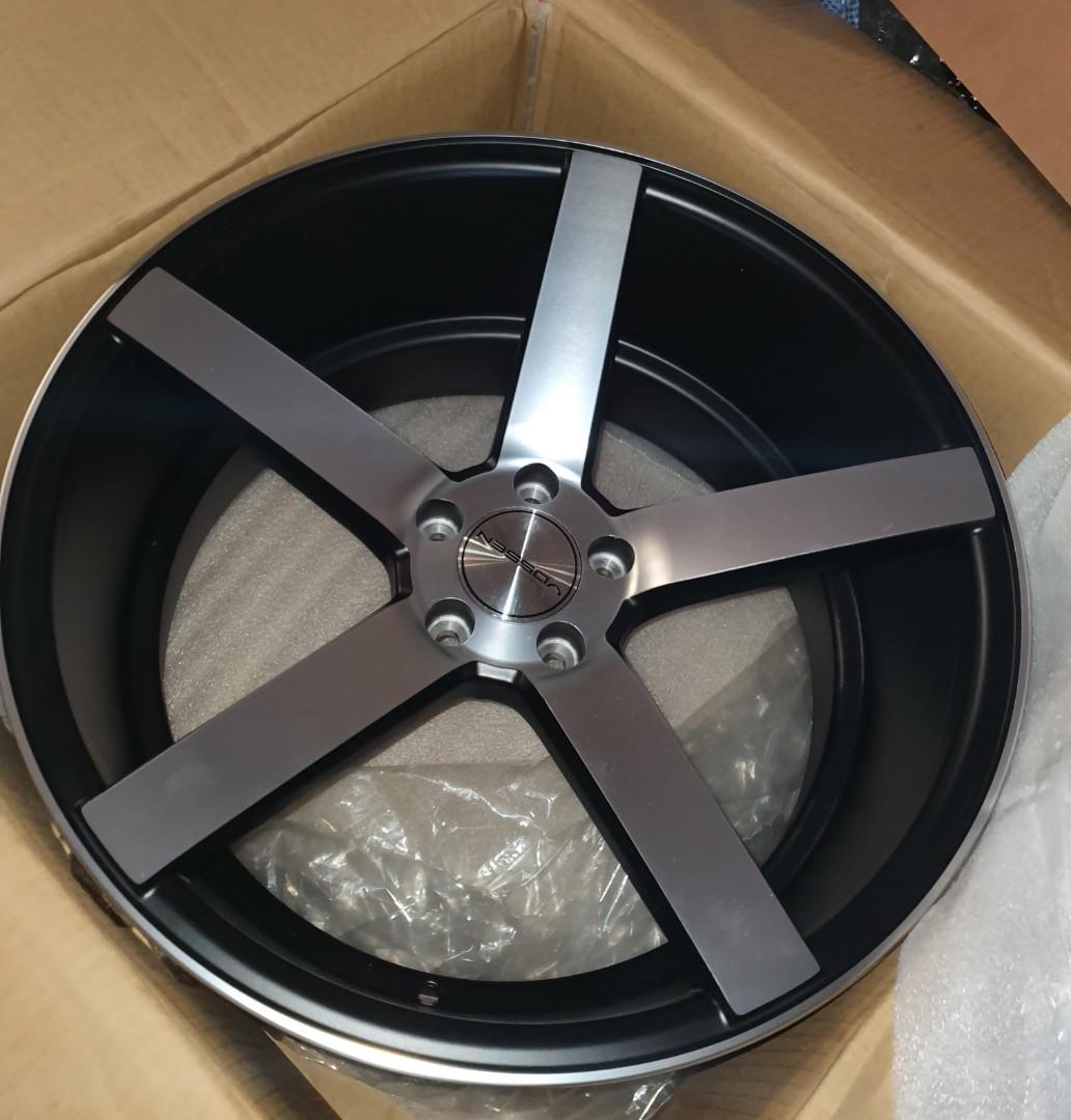 Vossen Rims Original 20 inch - 112 x 5, Car Accessories, Tyres & Rims ...