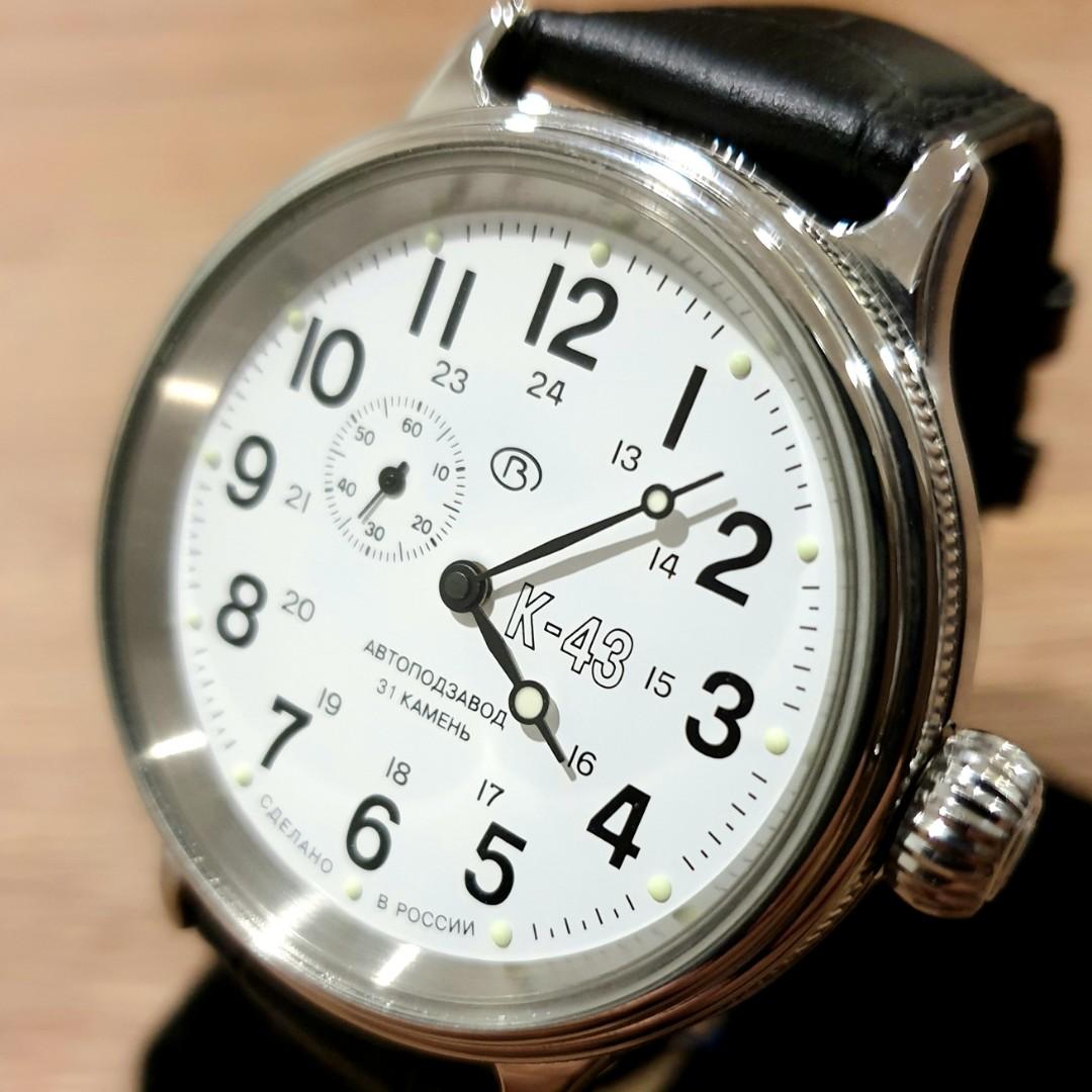 Vostok Komandirskie. Based on the 1943 Soviet Army issue watch. K43 ...