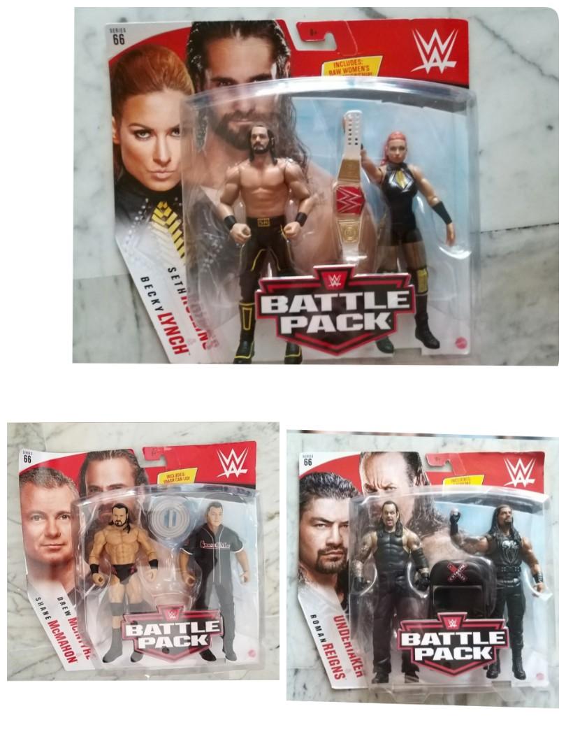 WWE Battle Pack Championship Showdown Ali & Kevin Owens Ricochet & Velveteen Dream The Hardy ...