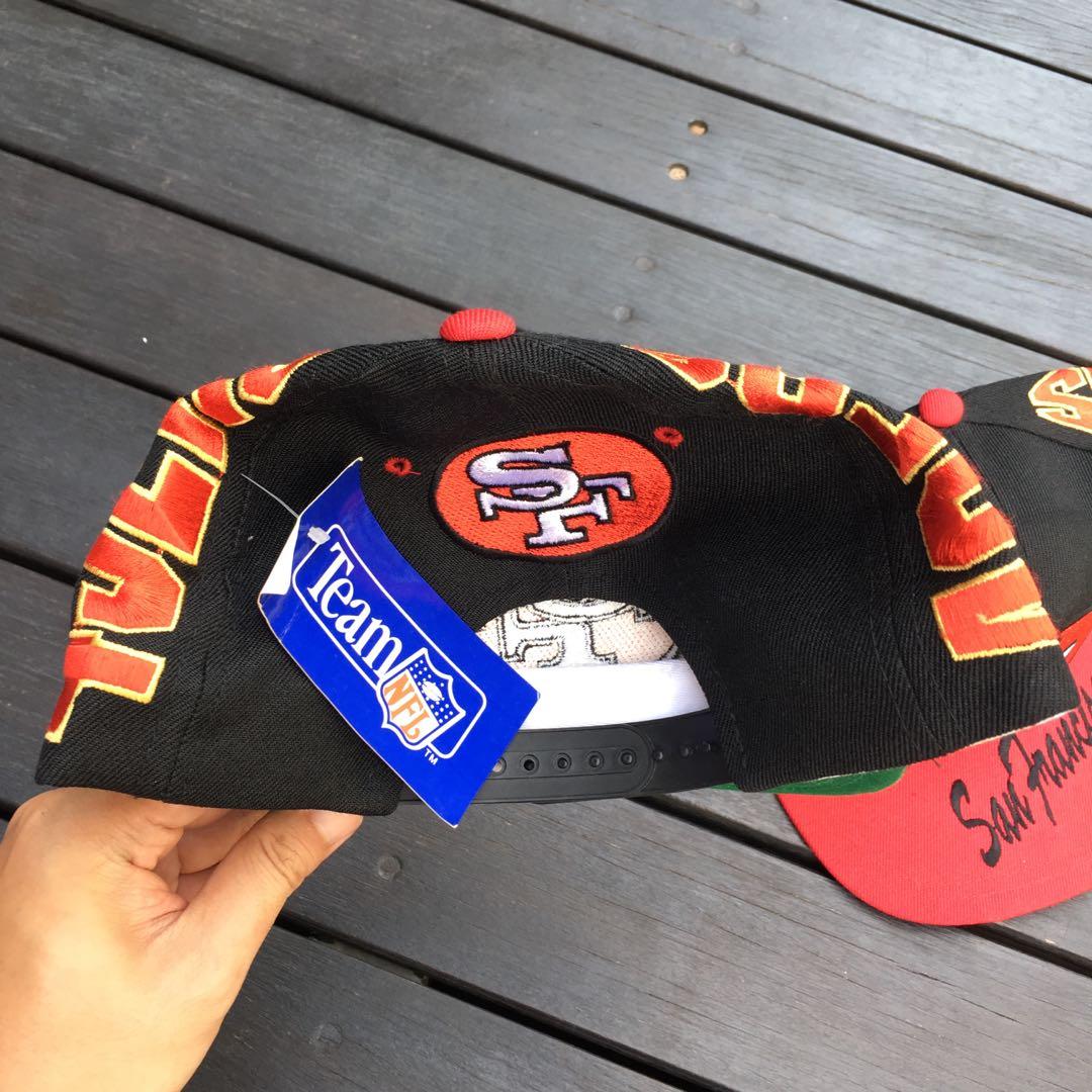 90s NFL San Francisco 49ers Vintage Snapback Caps, Men's Fashion, Watches & Accessories, Caps ...