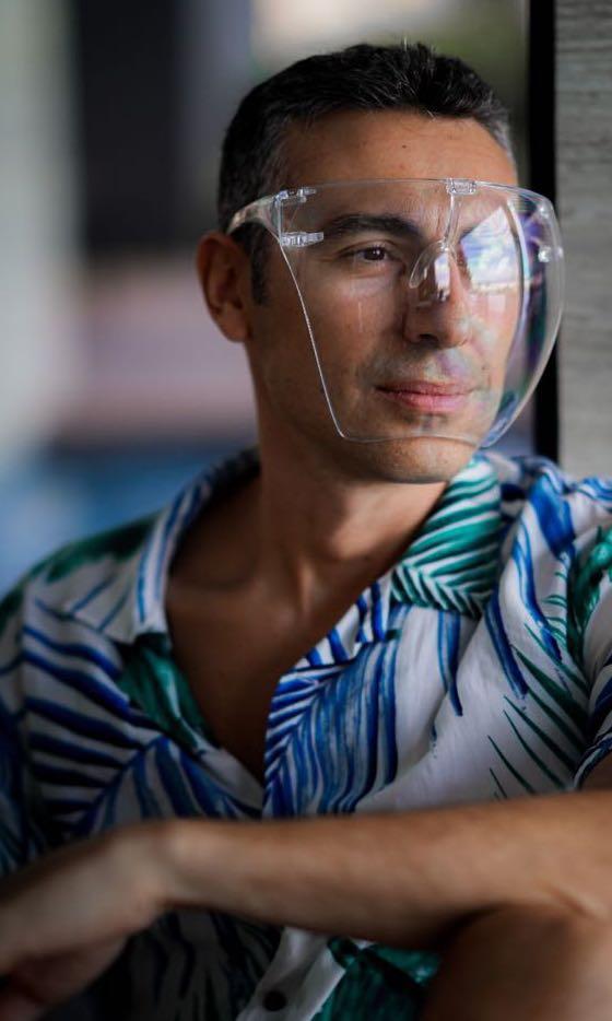 Abide Full Face Anti Fog Shield, Health & Nutrition, Face Masks & Face ...