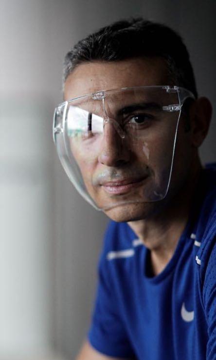 Abide Full Face Anti Fog Shield, Health & Nutrition, Face Masks & Face ...