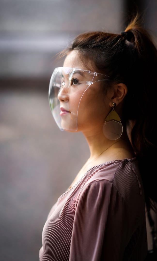 Abide Full Face Anti Fog Shield, Health & Nutrition, Face Masks & Face ...