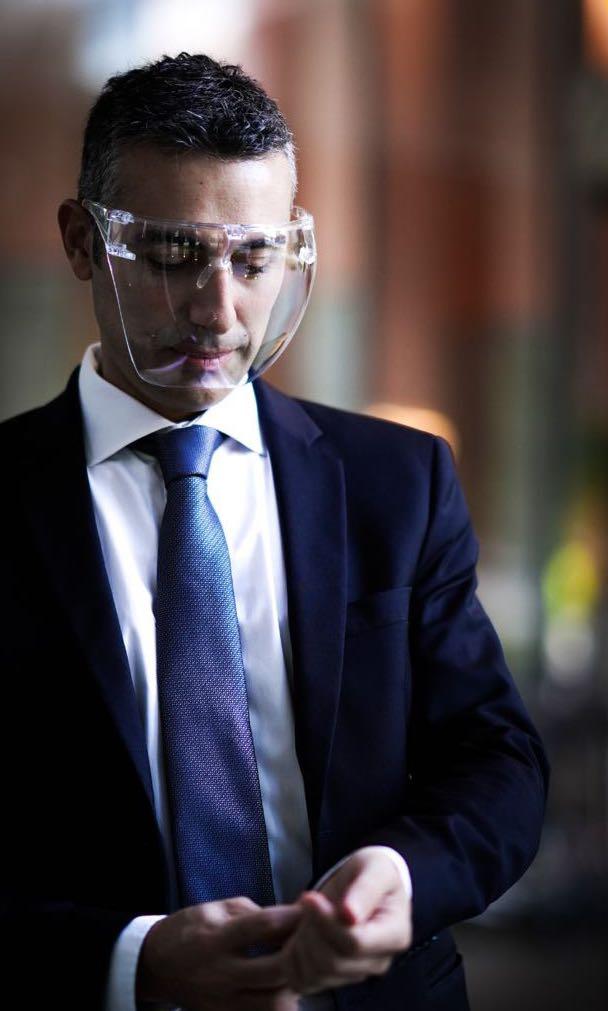 Abide Full Face Anti Fog Shield, Health & Nutrition, Face Masks & Face ...