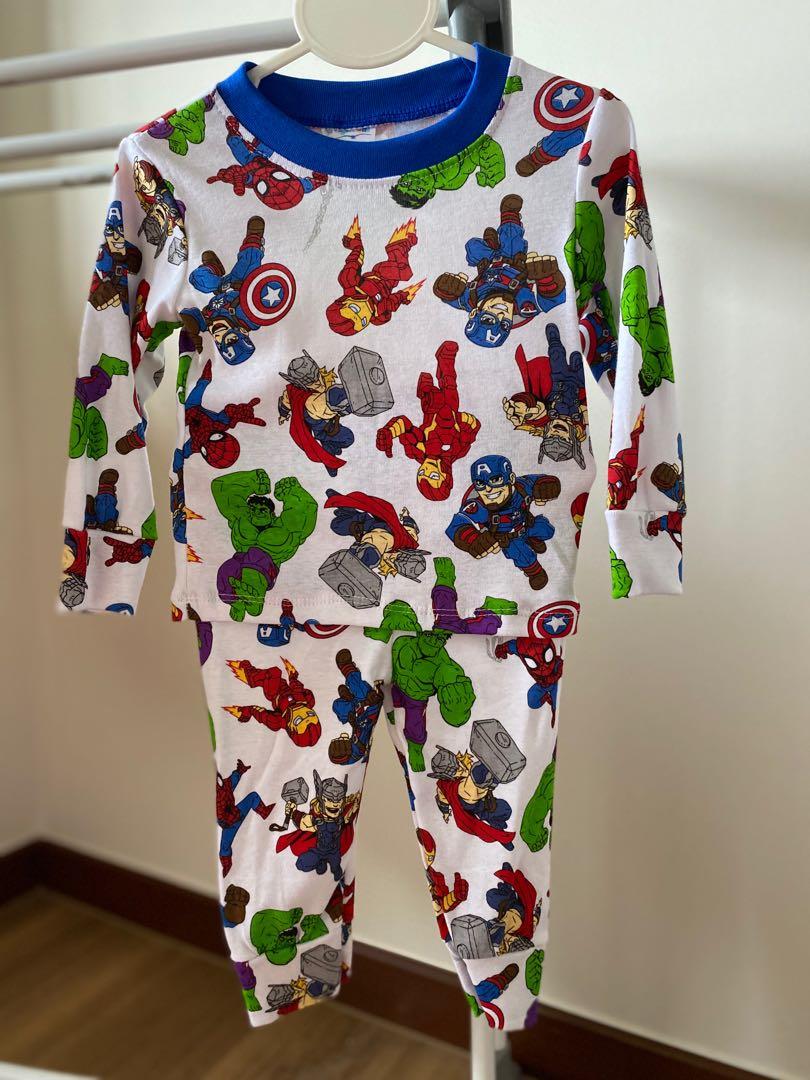 Avengers PJ, Babies & Kids, Babies & Kids Fashion on Carousell