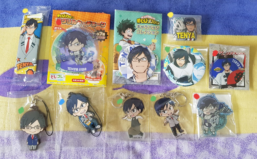 BNHA Iida Tenya merch, Hobbies & Toys, Memorabilia & Collectibles, Fan ...