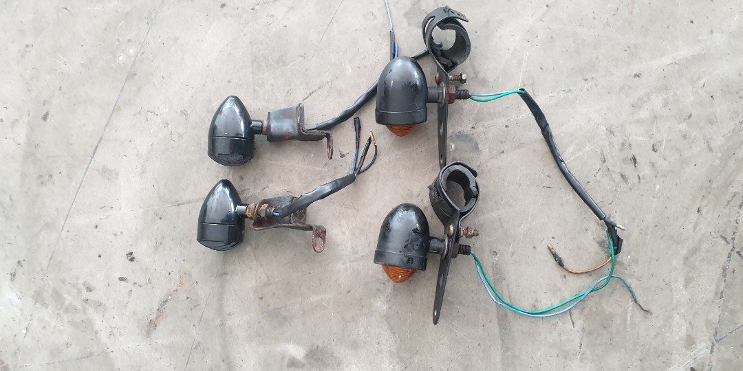 Cafe racer signal lights $30, Motorcycles, Motorcycle Accessories on ...