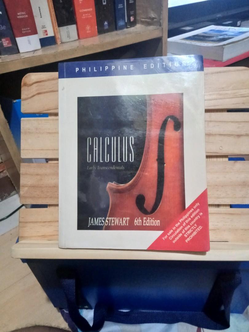 Calculus: Early Transcendentals (6th Edition) by James Stewart, Hobbies ...