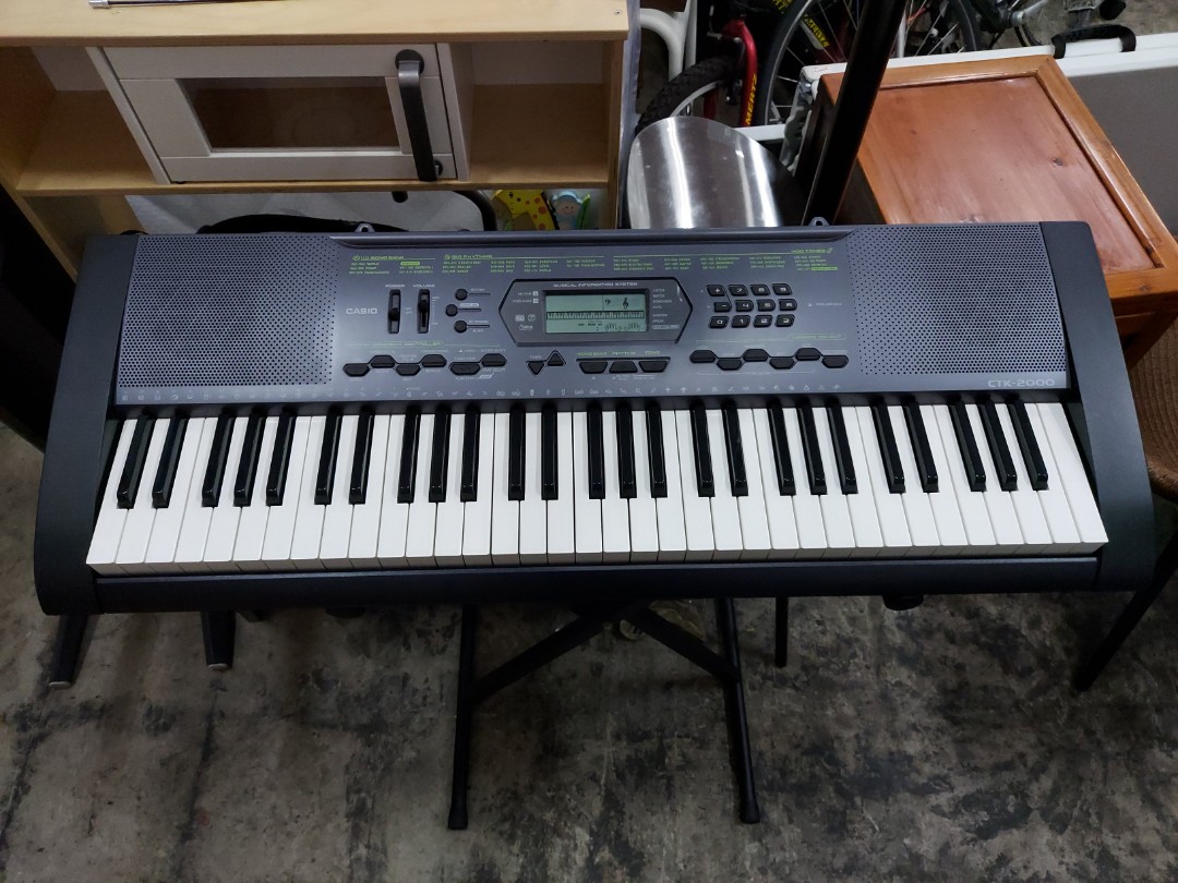Casio CTK-2000 Electronic Keyboard, Music & Media, Music Instruments on ...