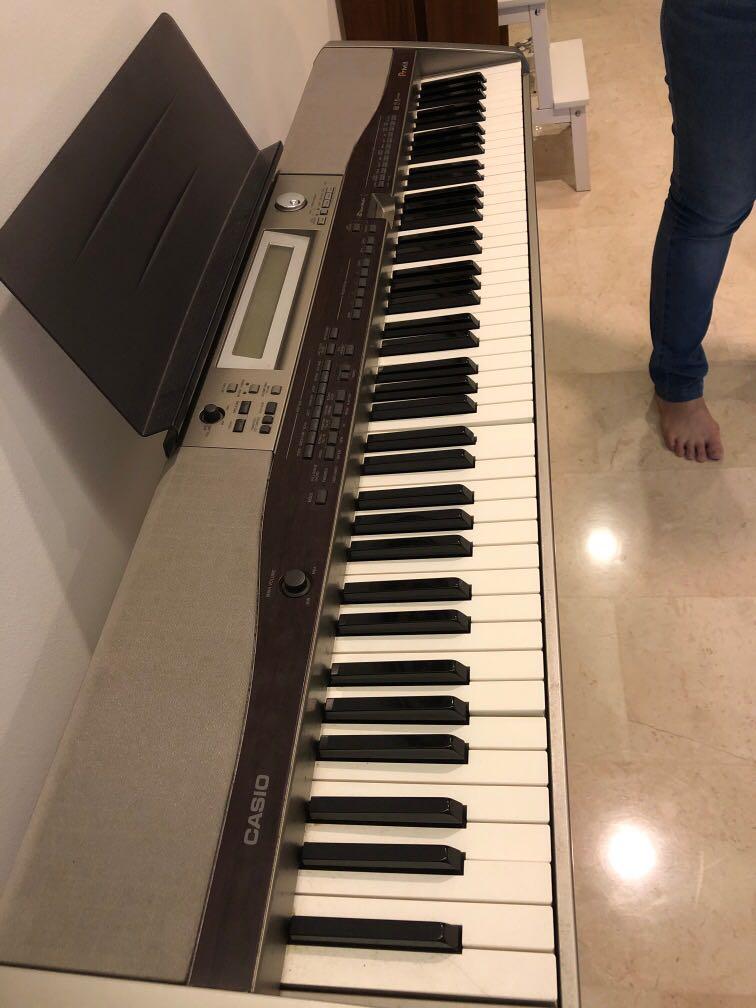 Casio PX-400R Privia Digital Piano with 88 Full-Size Keys and Grand ...
