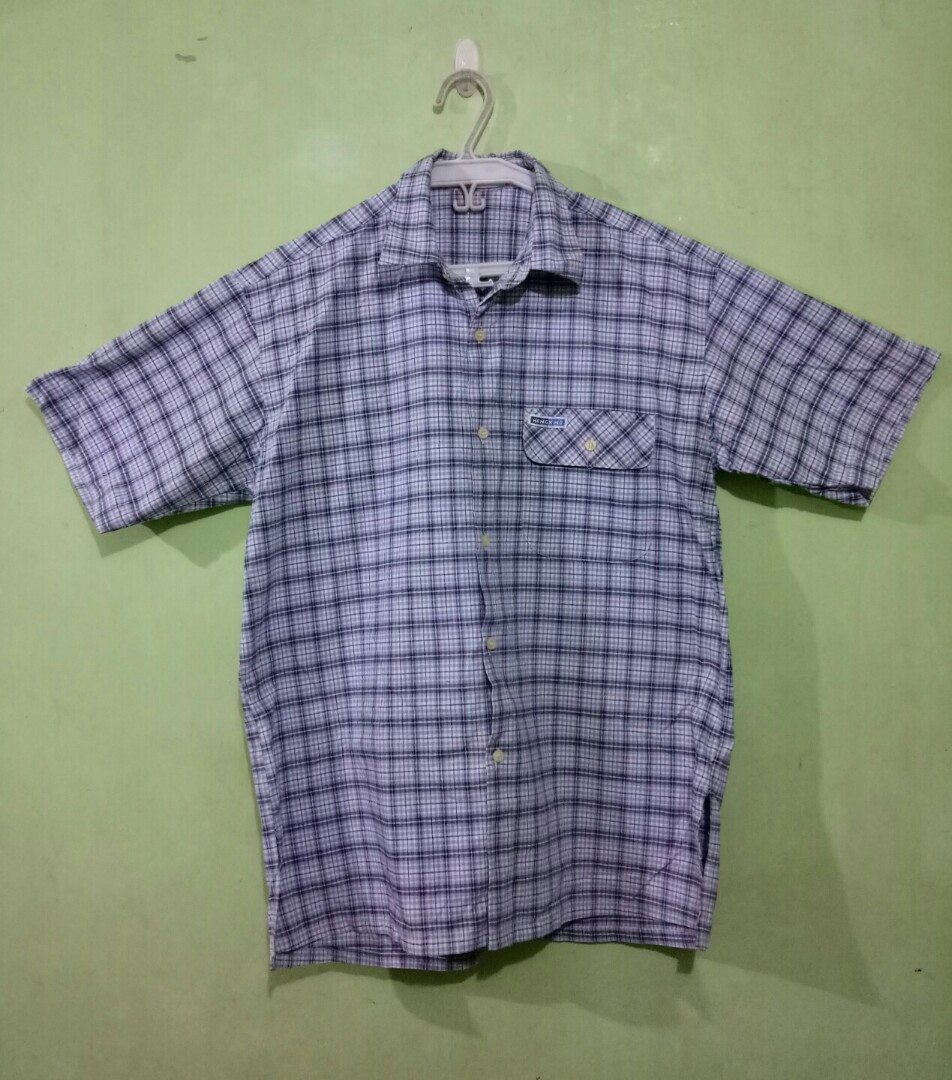 Checkered Polo, Men's Fashion, Tops & Sets, Tshirts & Polo Shirts on ...