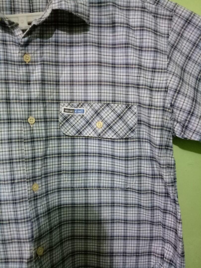 Checkered Polo, Men's Fashion, Tops & Sets, Tshirts & Polo Shirts on ...