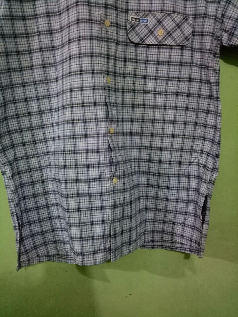 Checkered Polo, Men's Fashion, Tops & Sets, Tshirts & Polo Shirts on ...