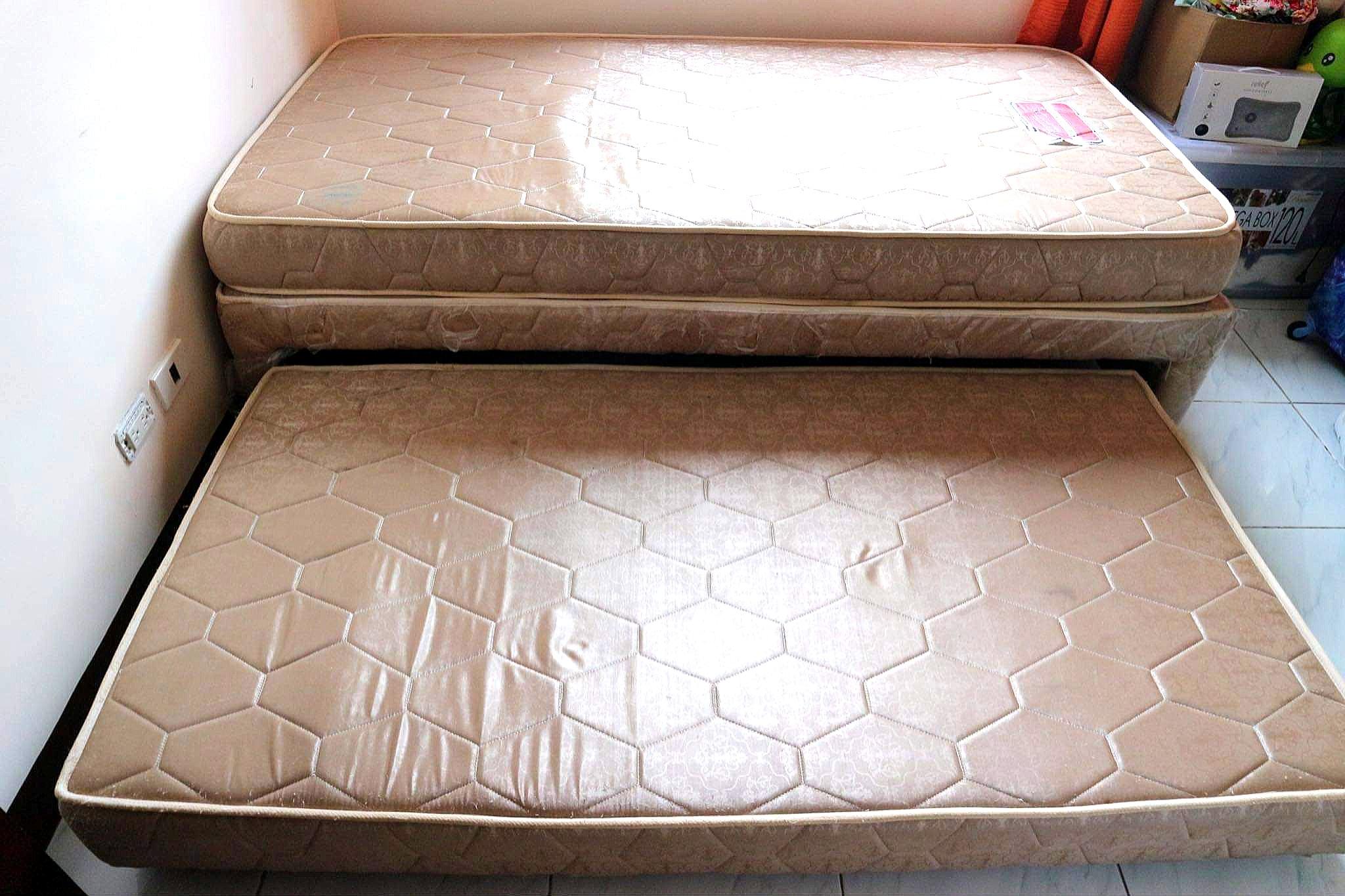 DIANE'S DESIGN PULL-OUT BED (DEW FOAM), Furniture & Home Living, Furniture, Bed Frames ...