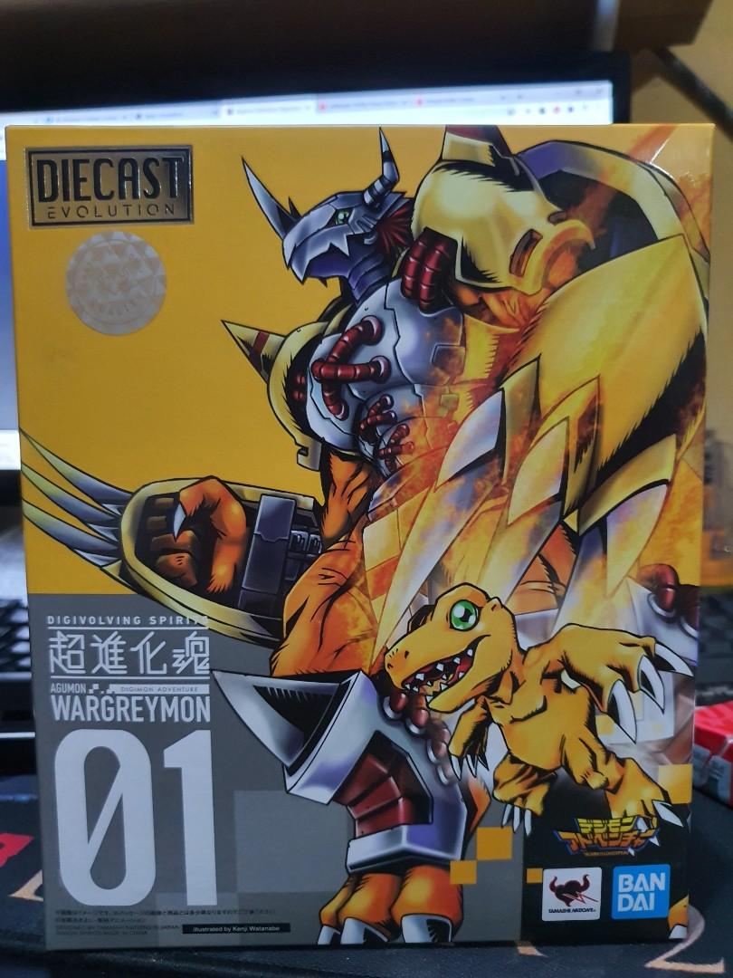 Digivolving 01 Wargreymon, Hobbies & Toys, Toys & Games on Carousell