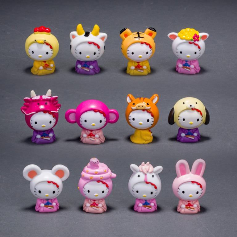 Hello kitty chinese zodiac figurines - Horoscopeaz.com