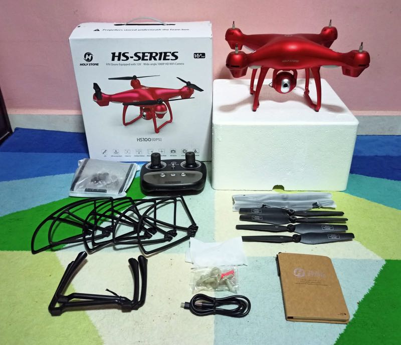 Holy Stone HS100 Drone, Photography, Drones on Carousell