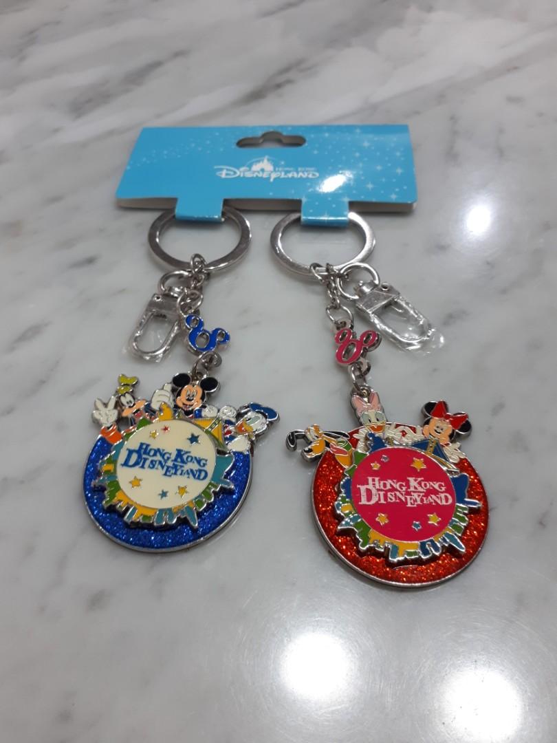 Hong Kong Disneyland Disney Couple Keychain, Hobbies & Toys, Toys ...
