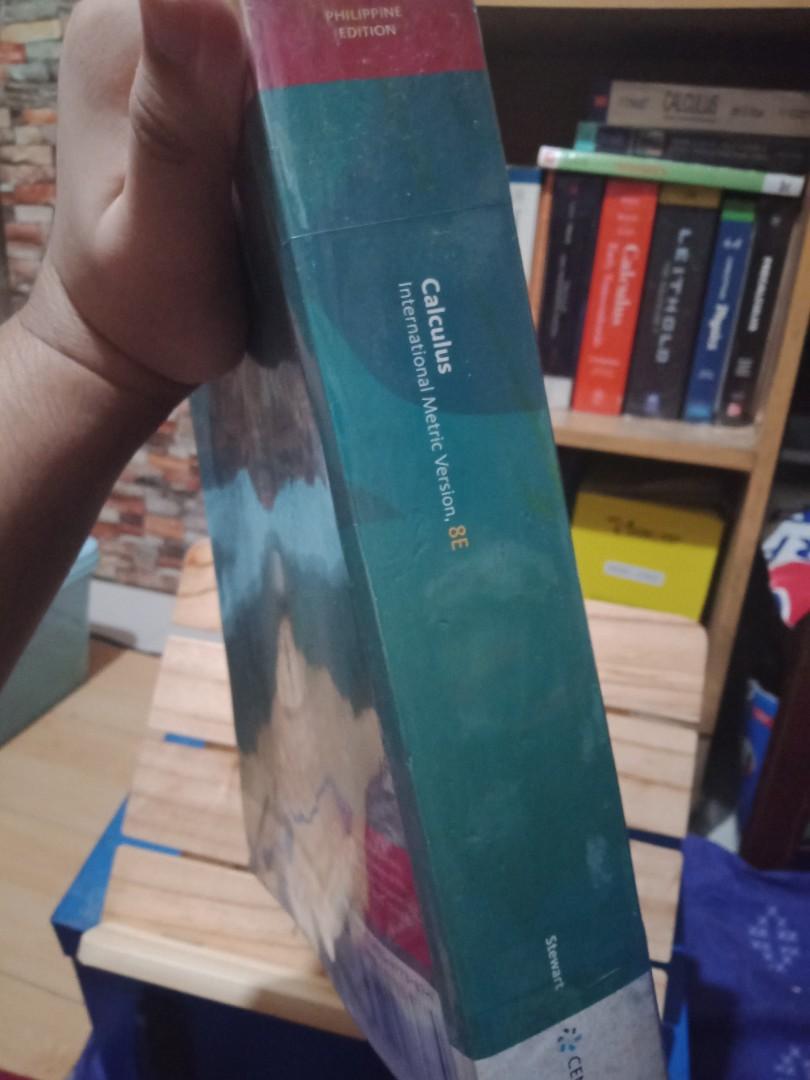 James Stewart "Calculus" 8th edition International Metric Version Phil ...