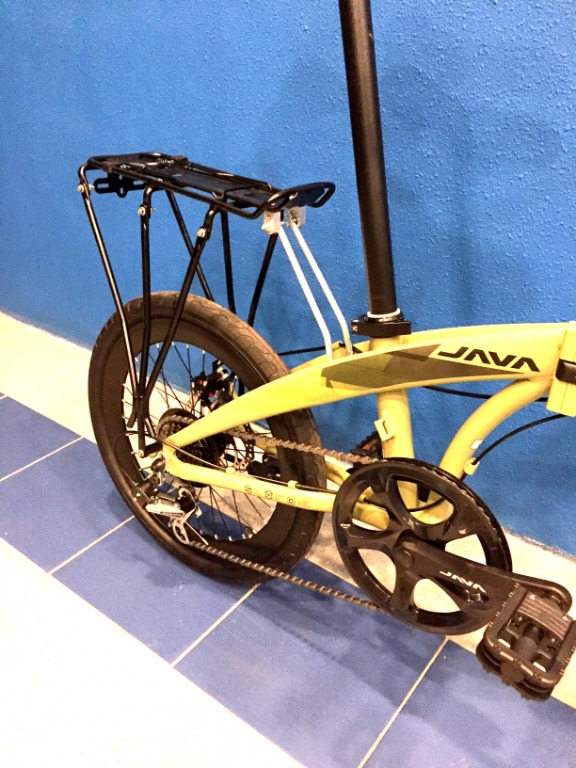 Java Zelo Rear Rack, Sports Equipment, Bicycles & Parts, Parts ...