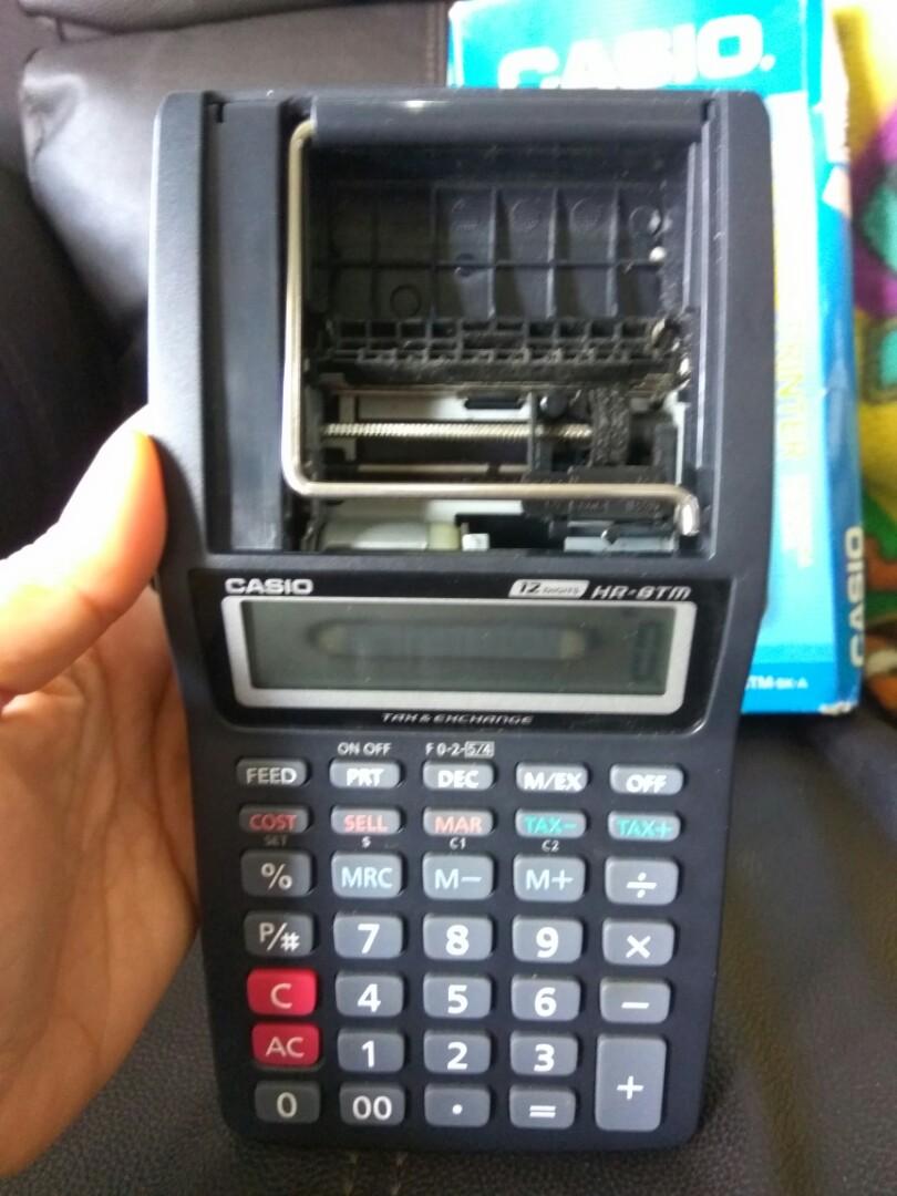 Kalkulator Casio portable printer, Elektronik, Lainnya di Carousell