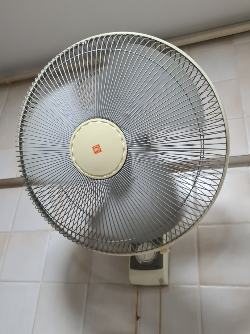KDK Wall Fan, Home Appliances, Cooling & Air Care on Carousell