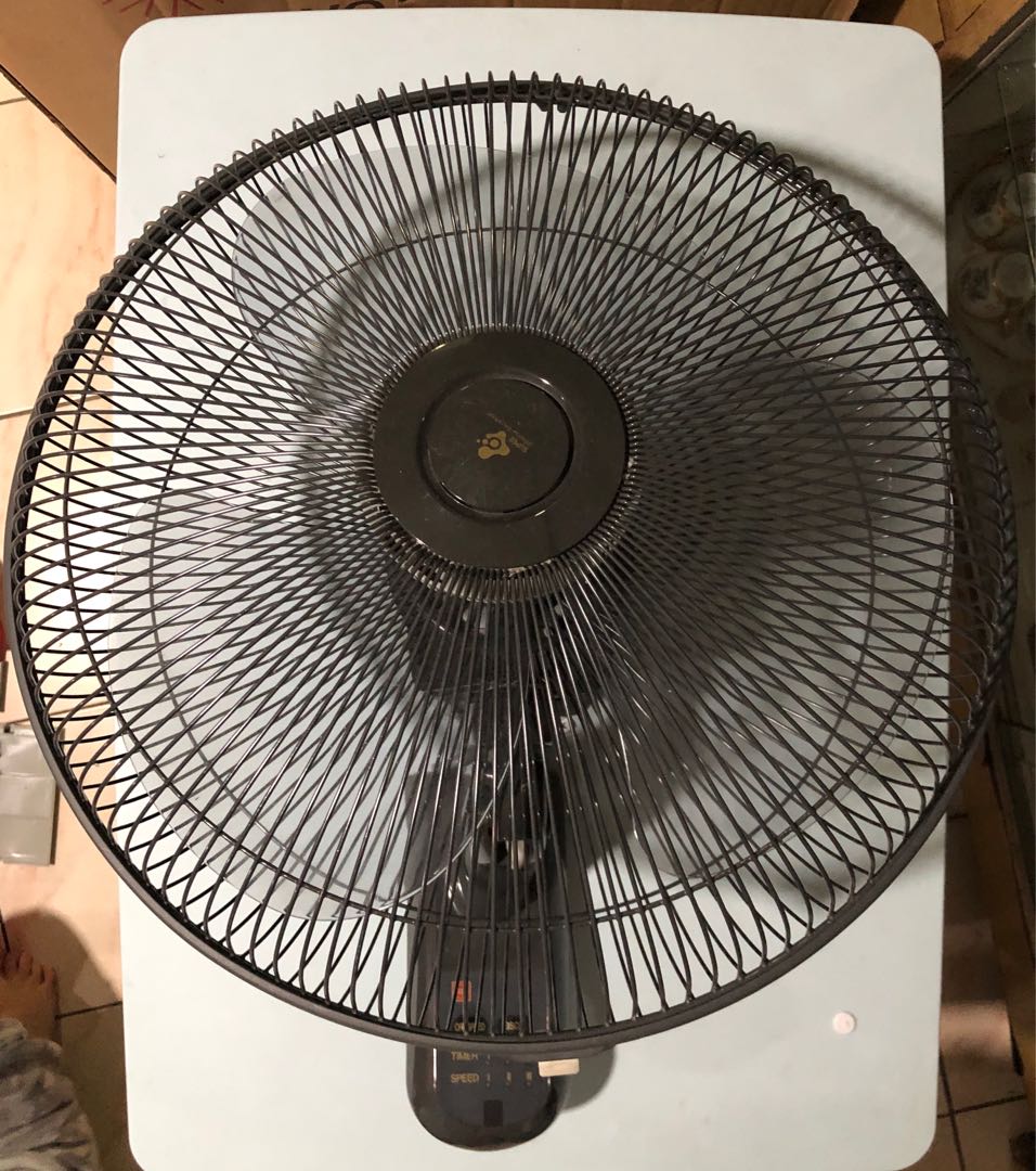 KDK Wall Mounted Fan with remote and bracket, Furniture & Home Living ...