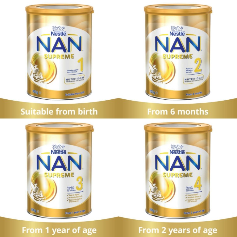 NAN SUPREME 1 2 3 4 (CARTON BUY - DIRECT FROM AUS), Babies & Kids, Baby ...