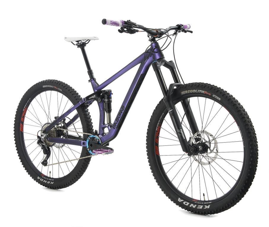 DA BOMB Cherry Bomb 29er Enduro Full Suspension Boost frame, Sports ...