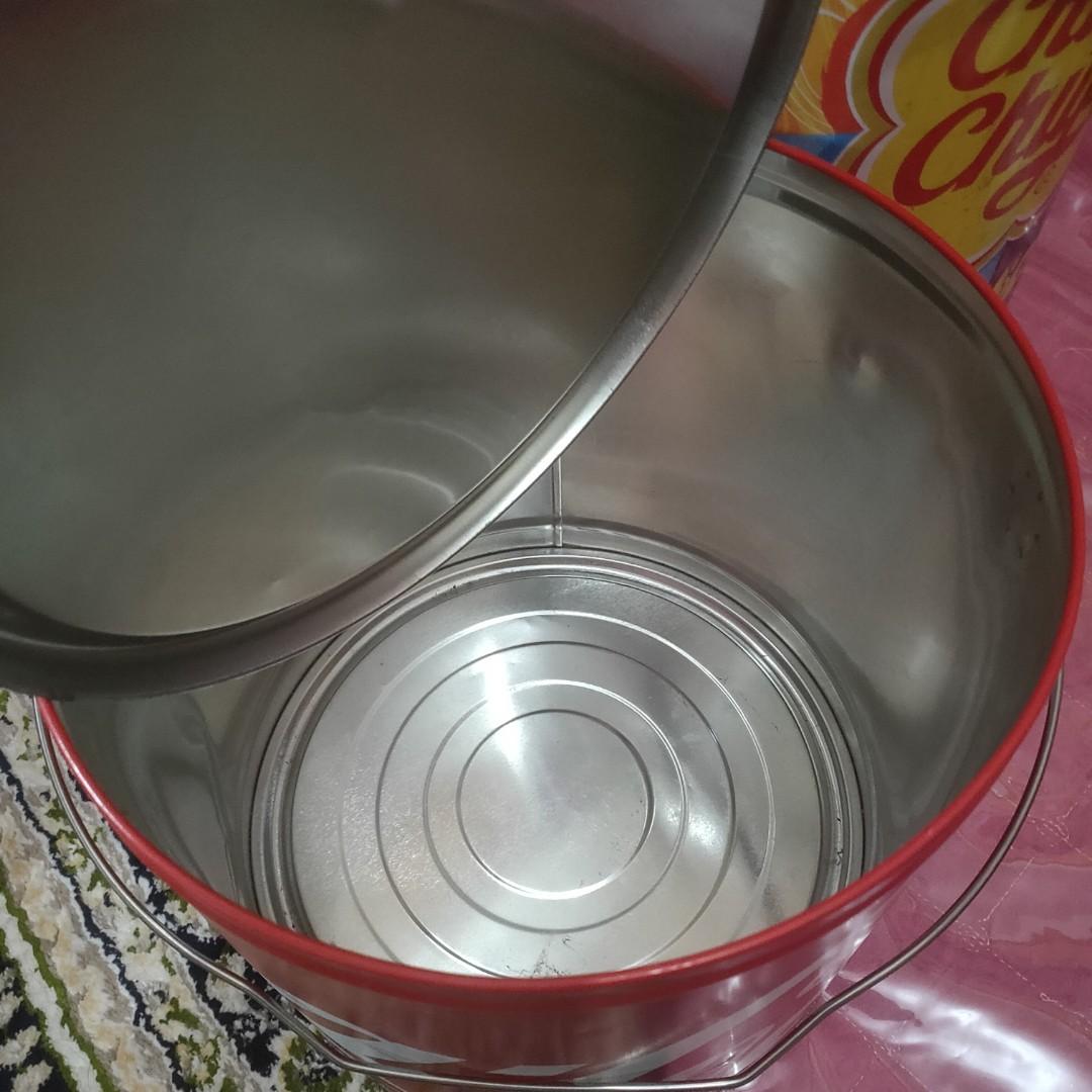 Original vintage coke bucket / tong besi retro, Hobbies & Toys ...