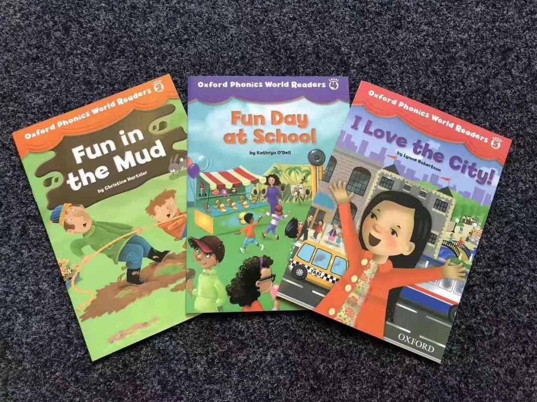 Oxford Phonics World Reader 1-15册, 興趣及遊戲, 書本 & 文具, 小說 & 故事書 - Carousell