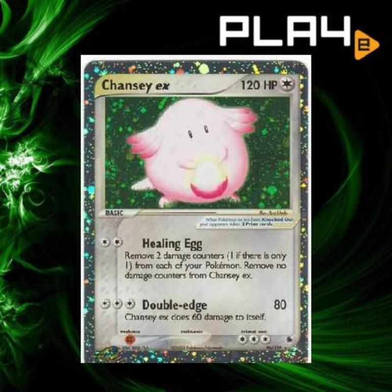 Pokemon Chansey ex - 96/109 - Ultra-Rare, Hobbies & Toys, Toys & Games ...