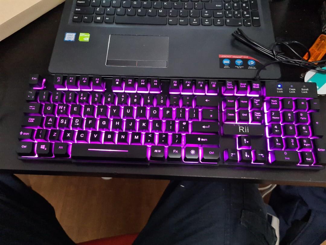 Rii RGB Gaming Keyboard, Computers & Tech, Parts & Accessories ...