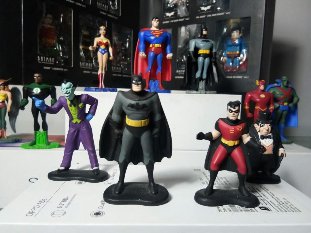 SET OF 4 1997 Hasbro The New Batman Adventures Die Cast Metal 3" Figure ...