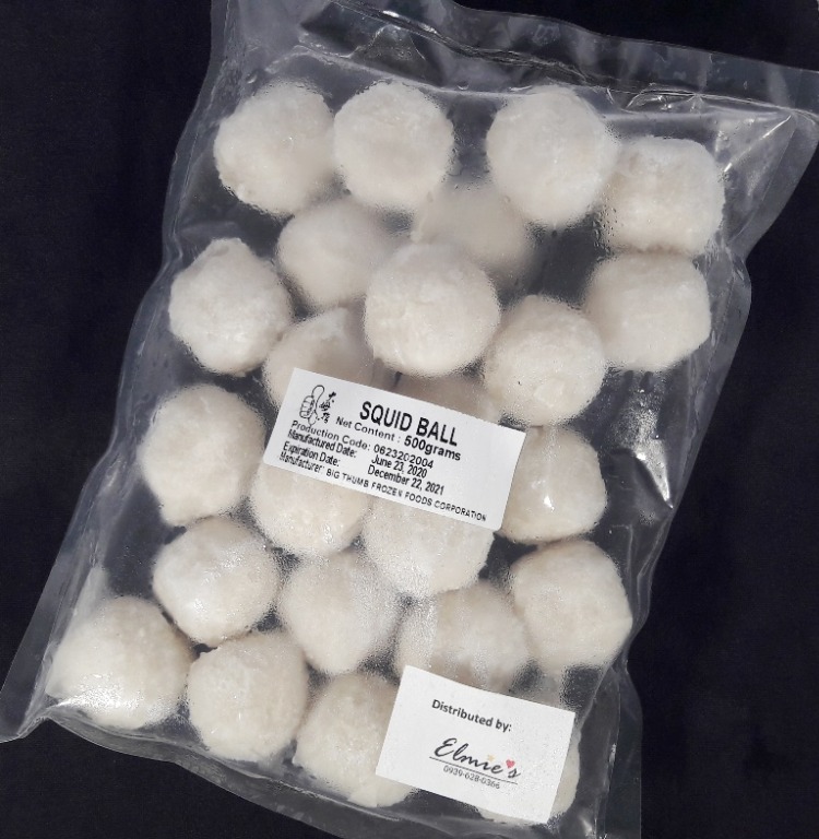 Singapore Squid Balls, 500g, Food & Drinks, Local Eats on Carousell