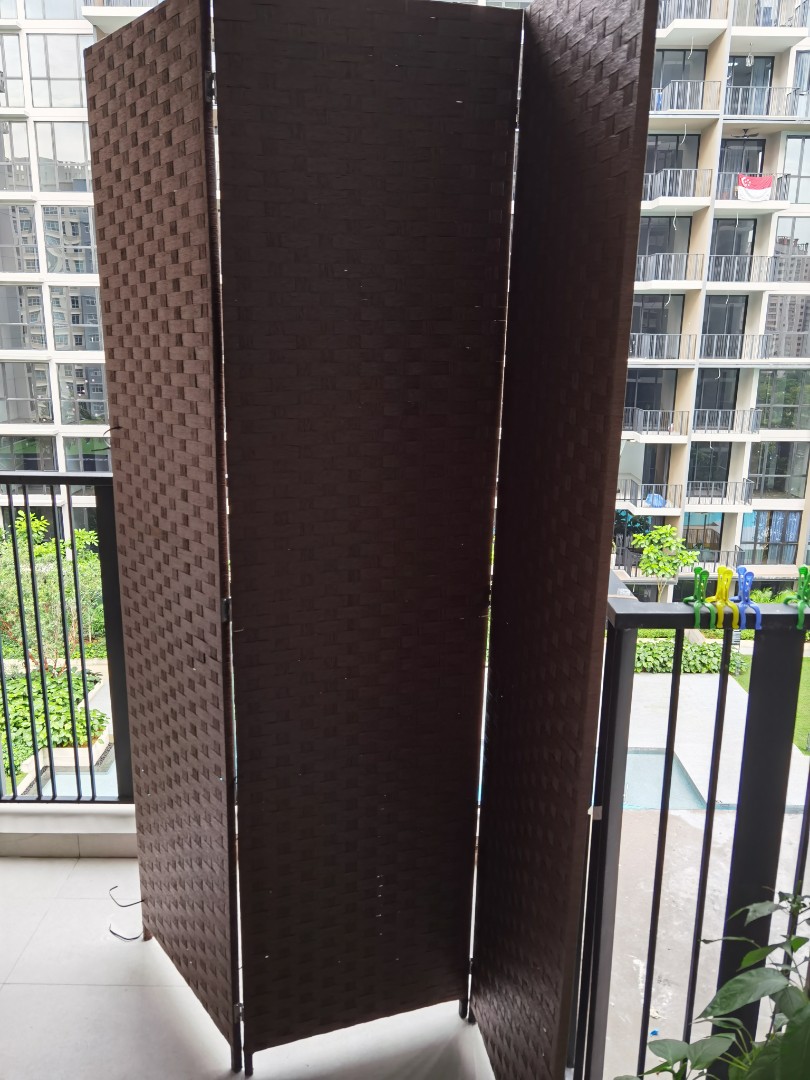 Standing partition. 3 panels, Furniture & Home Living, Furniture, Other ...