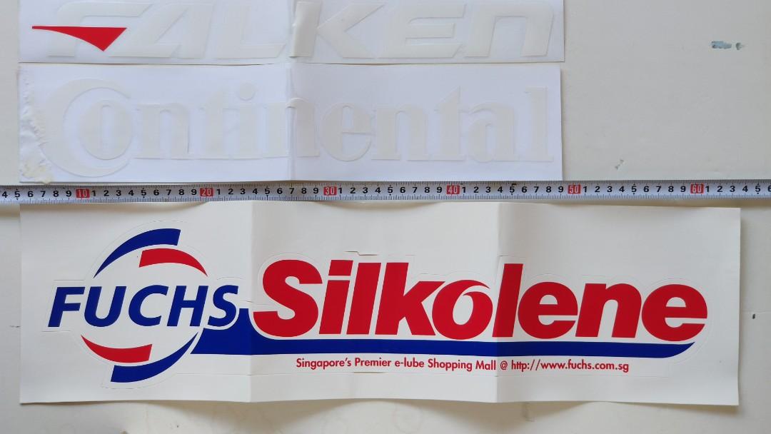 Stickers Fuchs Michelin Maxxis Xtreme Silkolene elf bike motorbike ...