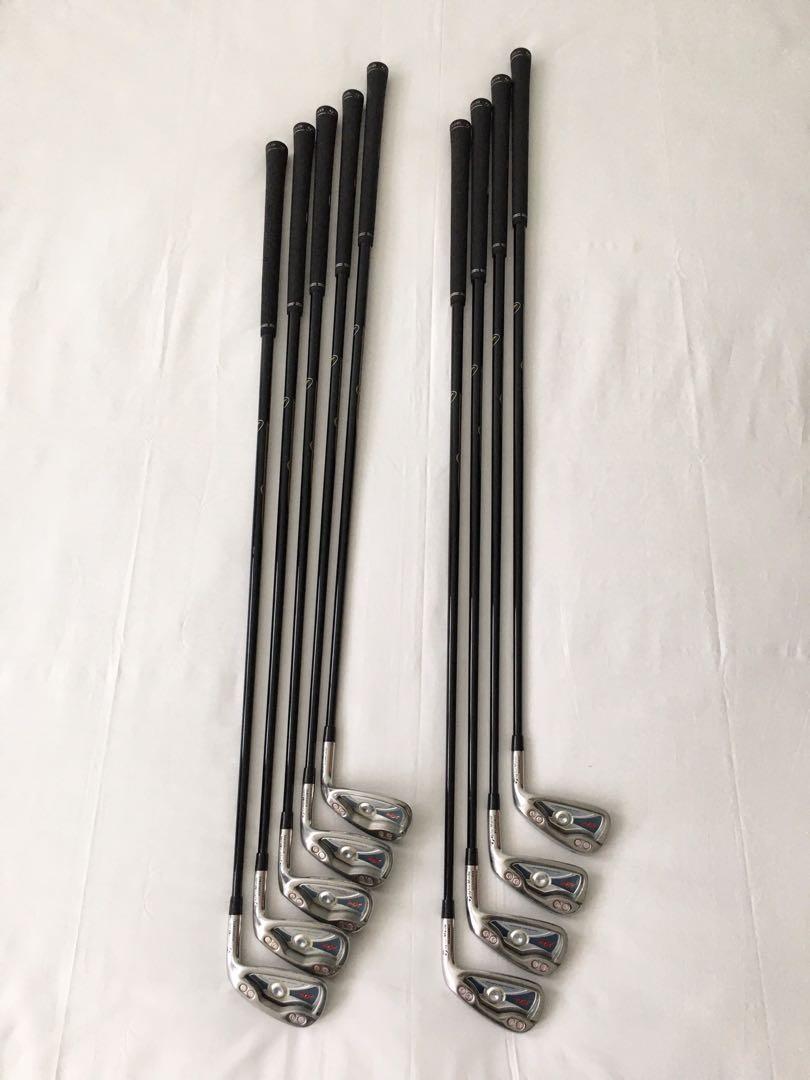 TaylorMade R7 XR Forged Irons Golf Graphite Shaft 50 Flex-R, Sports ...