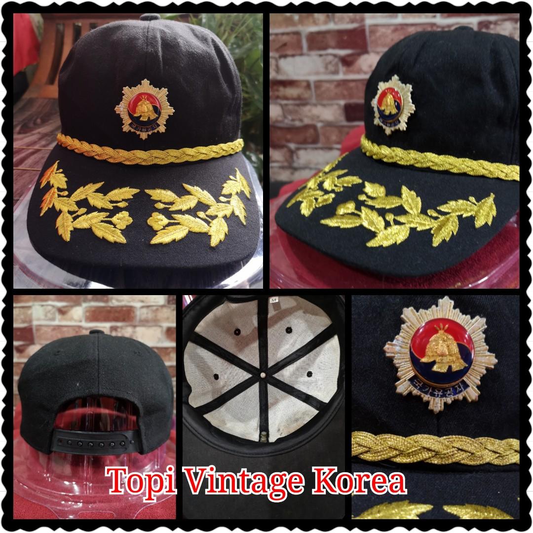 Topi Vintage Bunga Padi, Men's Fashion, Watches & Accessories, Cap ...