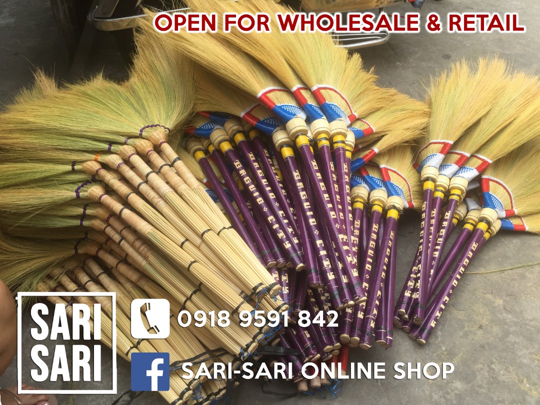 Traditional Native Walis Tambo/ Soft Broom, Furniture & Home Living ...
