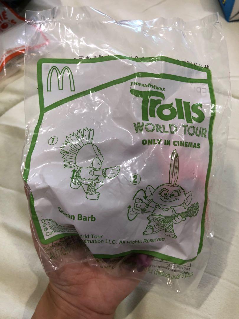 Trolls World Tour Queen Barb, Hobbies & Toys, Collectibles ...
