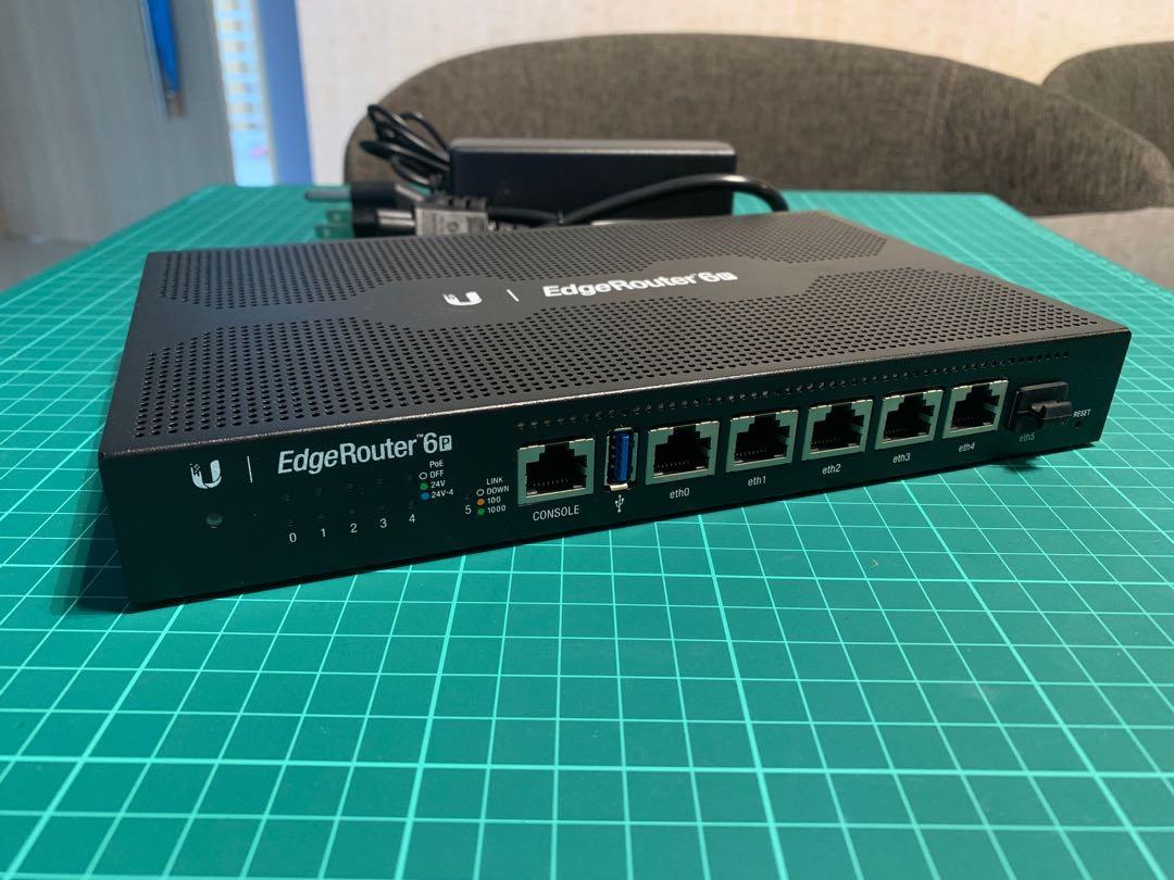 Ubiquity EdgeRouter 6p Pro Business Router, Computers & Tech, Parts ...