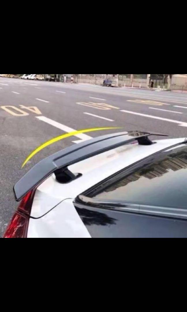 Universal spoiler for sedan, Car Accessories, Accessories on Carousell