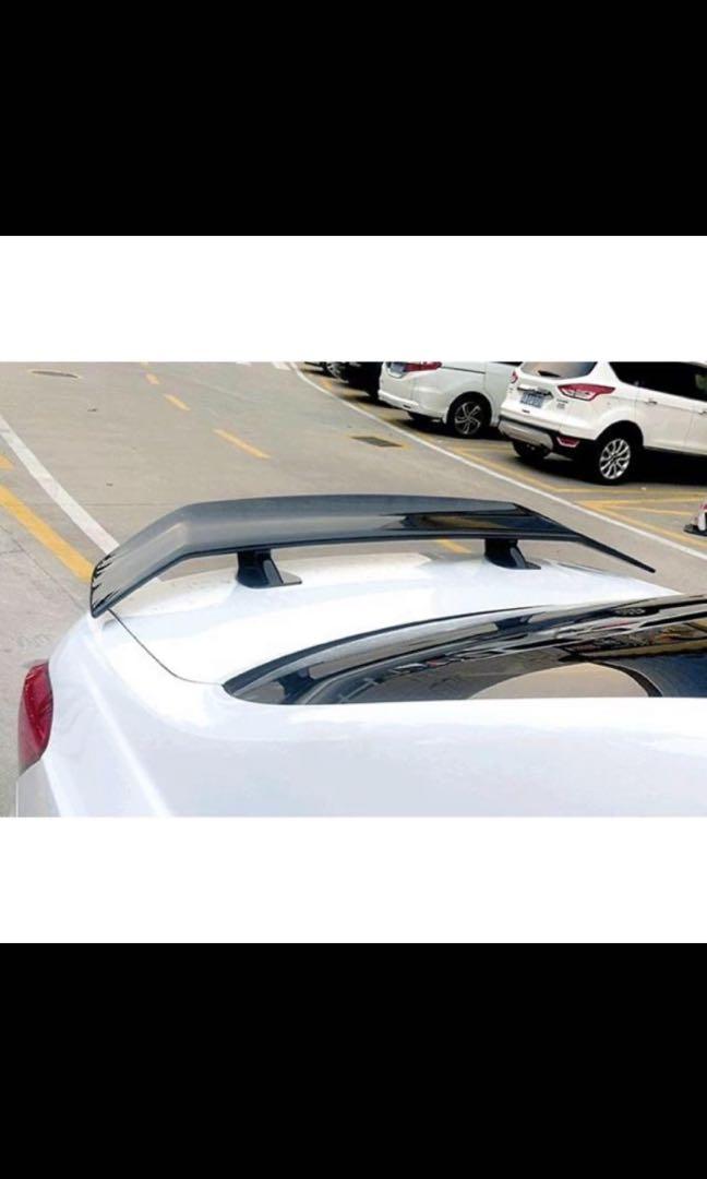 Universal spoiler for sedan, Car Accessories, Accessories on Carousell
