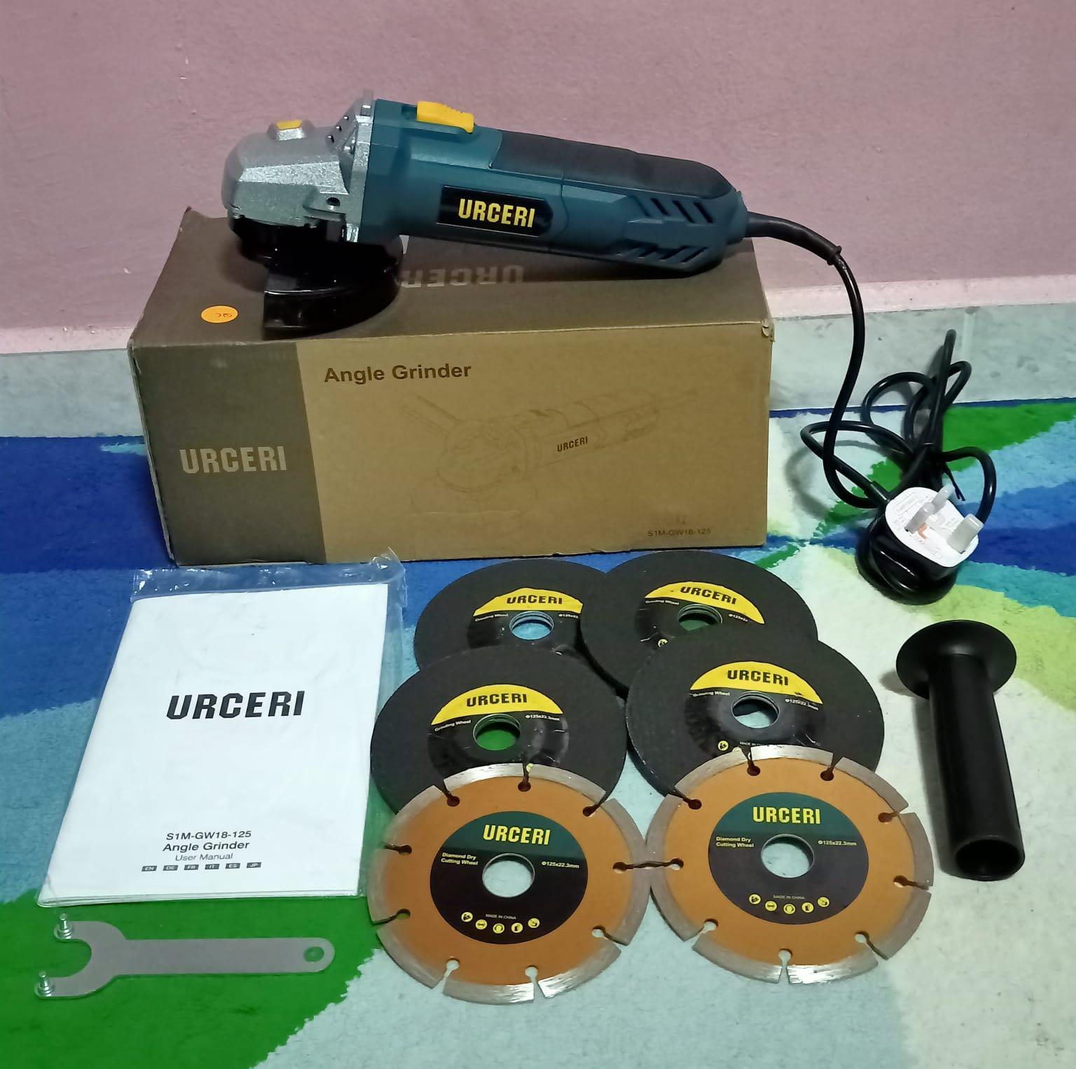 Urceri Angle Grinder, Electronics, Others on Carousell