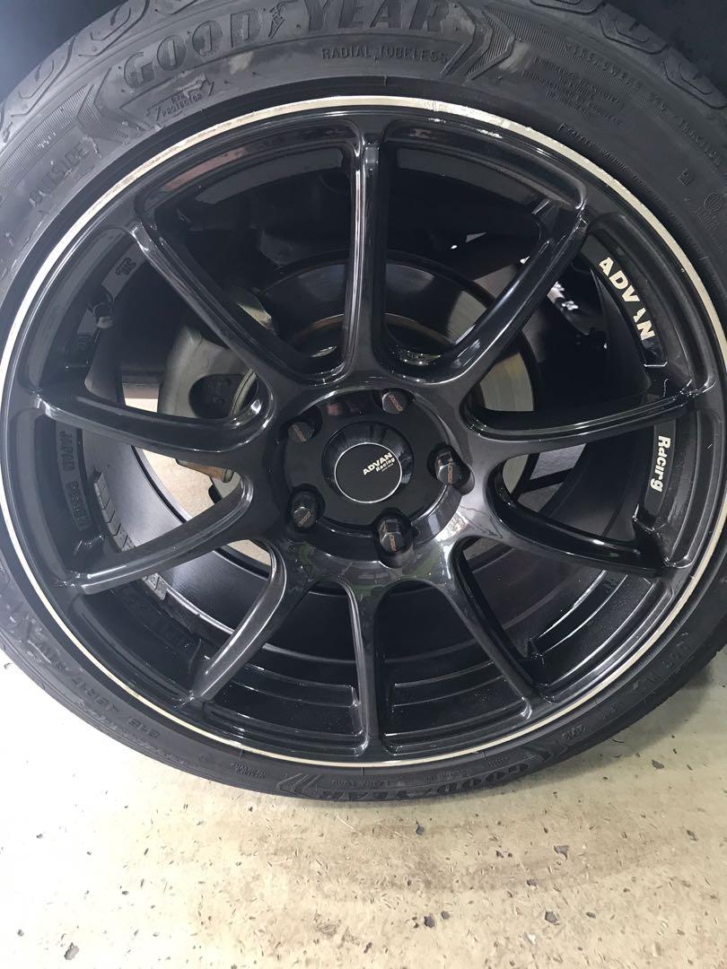 Used 17 inch tyres n rim., Car Accessories, Tyres & Rims on Carousell