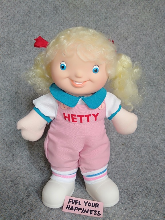 Vintage 1991 Hetty Doll Jollibee Happy Kids Meal Plush Stuffed Toy ...